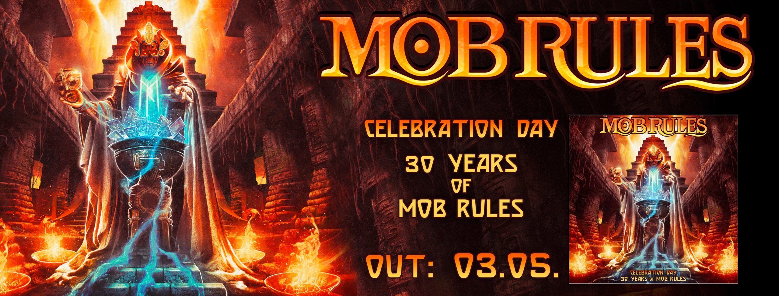 New MOB RULES Compilation Album ‘Celebration Day - 30 Years Of Mob ...
