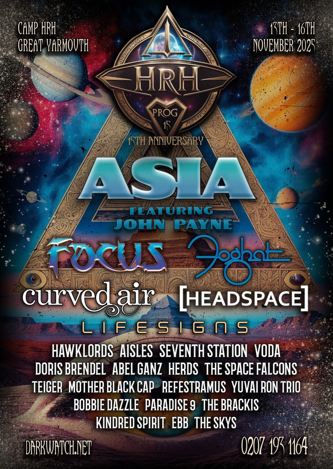 Hard Rock Radio Hell Announces 15th anniversary of HRH Prog Festival ...